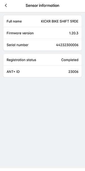 Sensor management [Wahoo app] – Wahoo Fitness Support