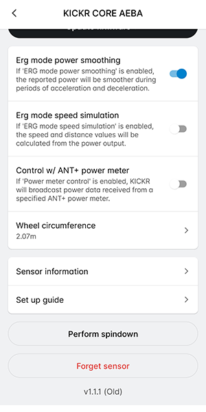 Sensor management [Wahoo app] – Wahoo Fitness Support