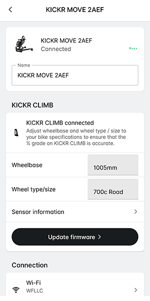 Sensor management [Wahoo app] – Wahoo Fitness Support
