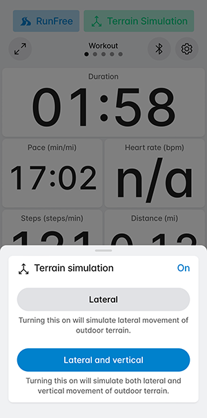 Terrain simulation mode [RUN] – Wahoo Fitness Support