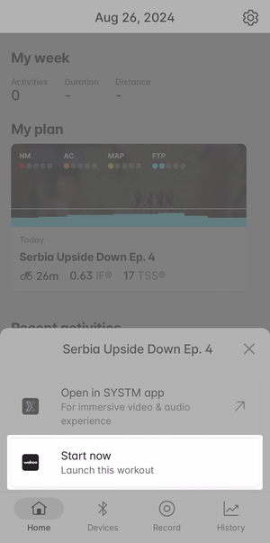 Planned workouts [Wahoo app] – Wahoo Fitness Support