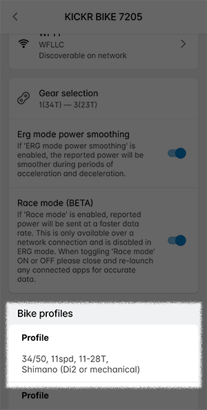 Shifter and button configuration for KICKR BIKE 1/2 – Wahoo Fitness Support
