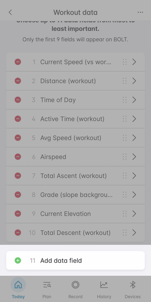 Customize workout profiles and pages in the Wahoo app – Wahoo Fitness ...