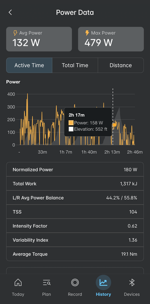 Activity History [Wahoo app] – Wahoo Fitness Support